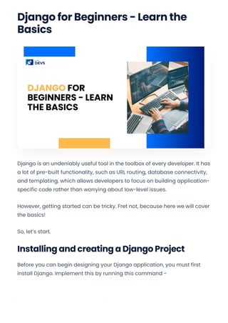 Learn Django Tips, Tricks & Techniques for Developers | PDF
