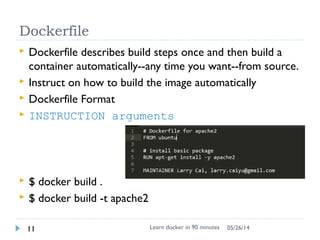 Learn docker in 90 minutes | PPTX
