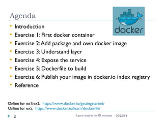 Learn docker in 90 minutes | PPTX