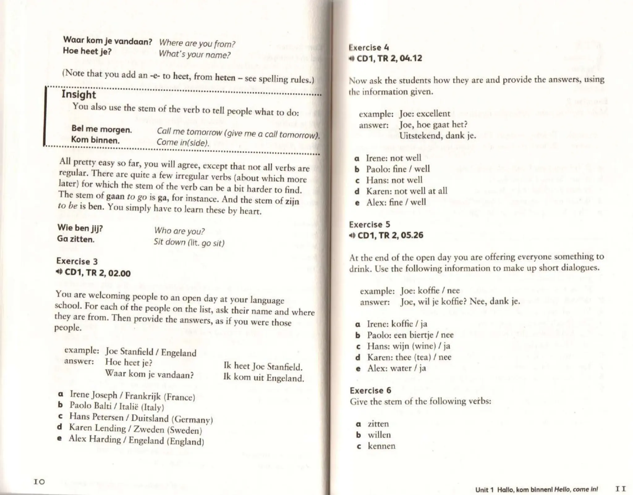 Complete Dutch – Teach Yourself - Chapter 1 | PDF