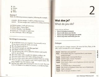 Complete Dutch – Teach Yourself - Chapter 1 | PDF