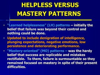 Learned helplessness &_control | PPT