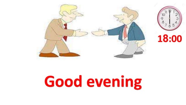 Learn english beginners greetings ppt | PPTX