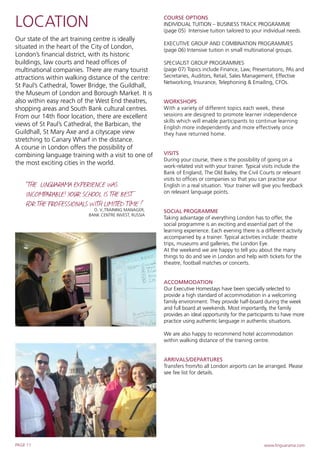 Learn English in England 2014 | PDF | Workshops and Classes | Hobbies ...