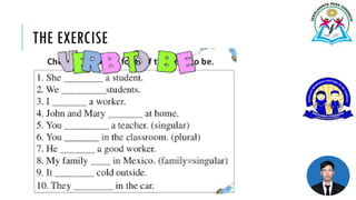 Adjective and the verb “to be” in present tense | PDF