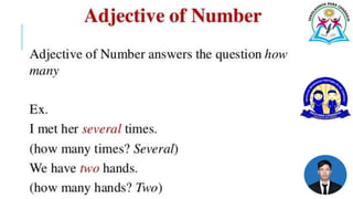 Adjective and the verb “to be” in present tense | PPT