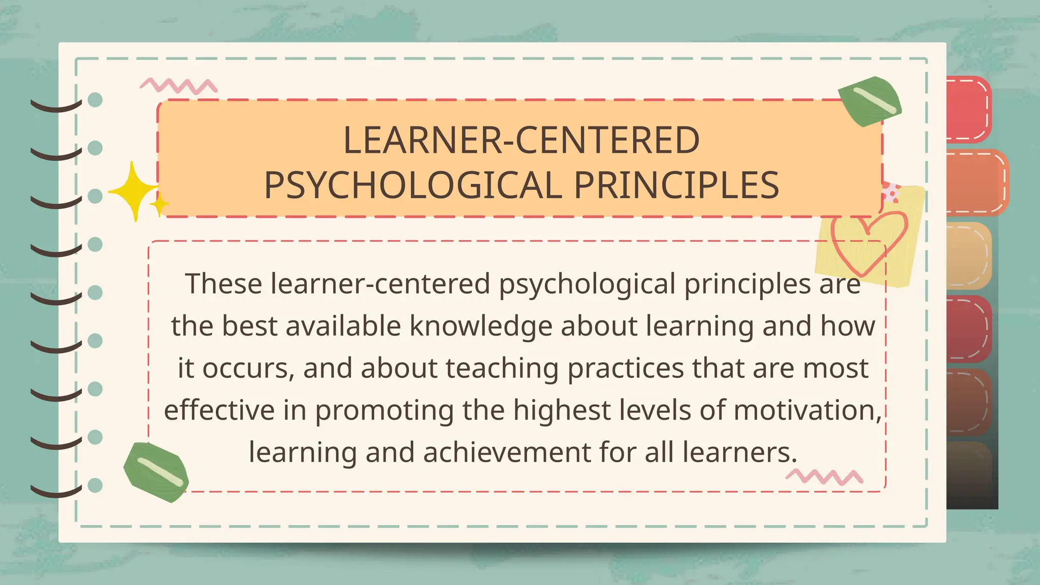 Learner-Centered Psychological Principles.pptx