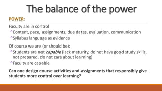 Learner centered teaching | PDF