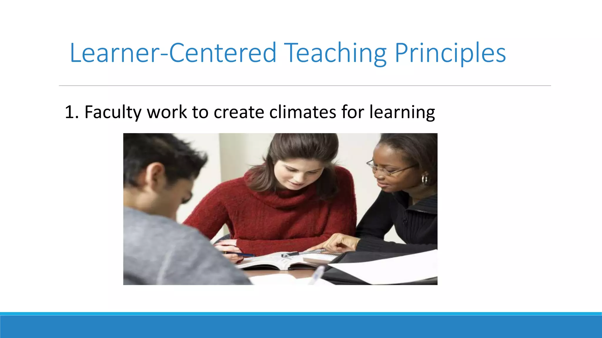 Learner centered teaching | PPTX