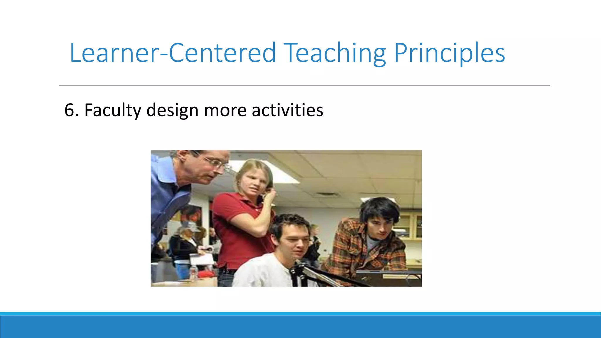 Learner centered teaching | PPTX