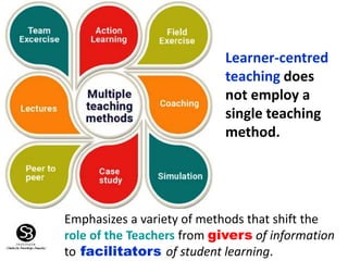 Learner centered teaching | PPT