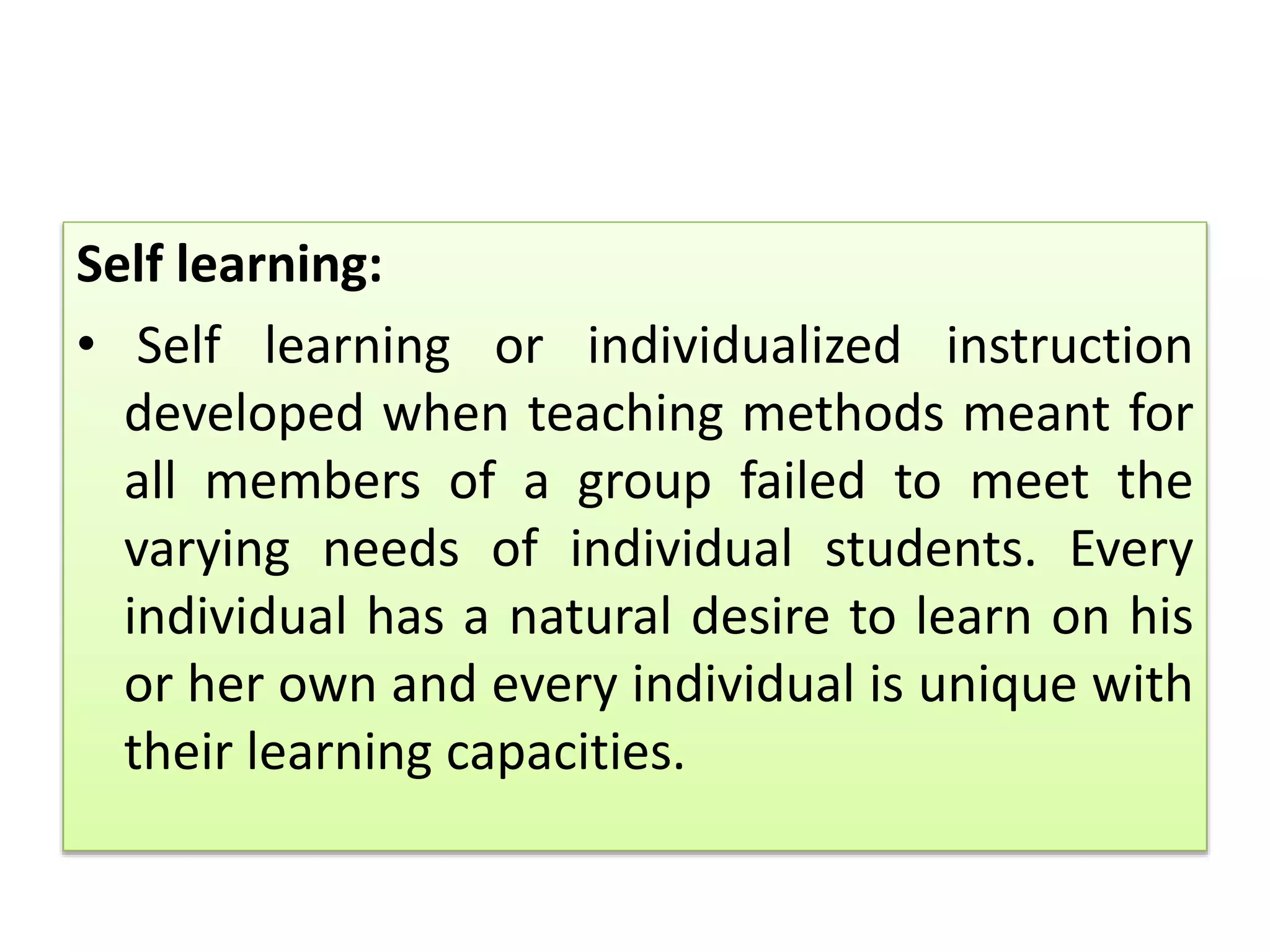LEARNER ORIENTED CURRICULUM | PPTX