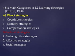 Learner strategies8888 | PPTX | Education