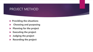 Learner and learning centered methodologies unit 4-504 | PPT