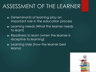Learner Assessment and Learner Styles.pptx