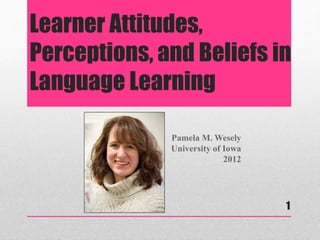 Learner Attitudes | PPTX