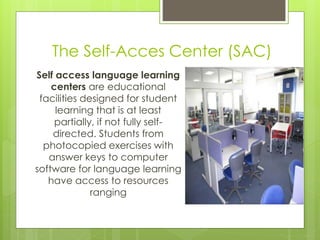 Learner autonomy, teacher development | PPT