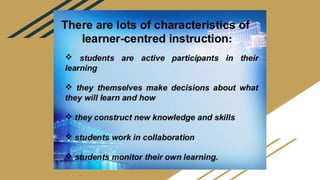 LEARNER CENTERED TEACHING | PPTX