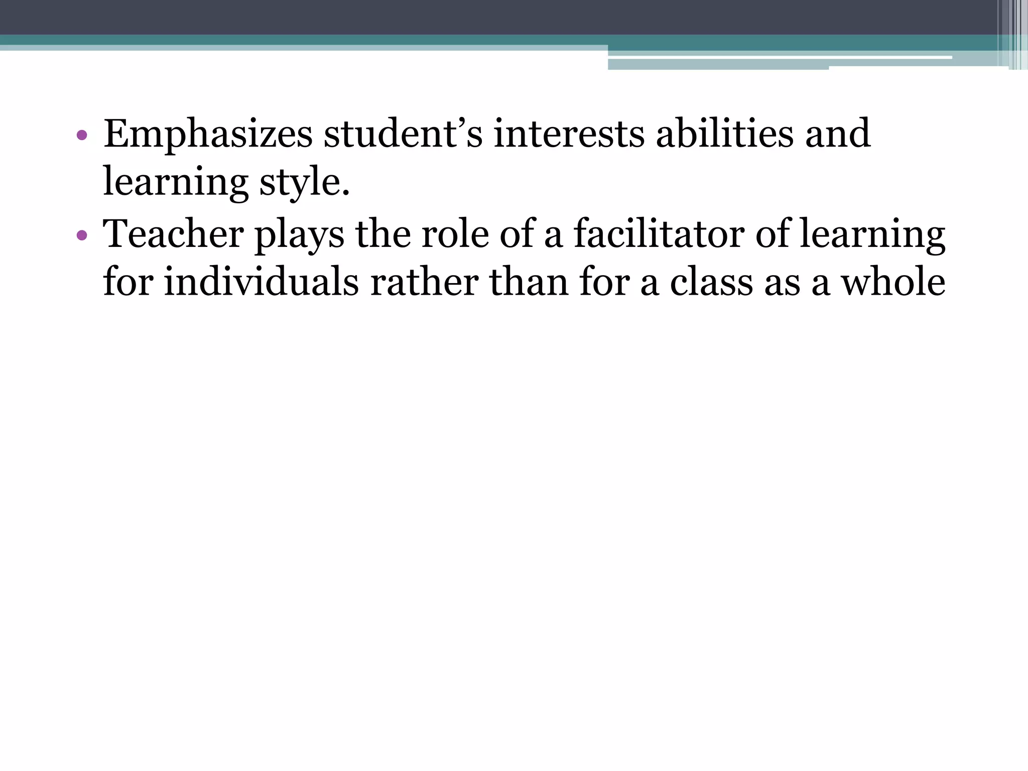 Learner Centered Teaching Methods | PPTX