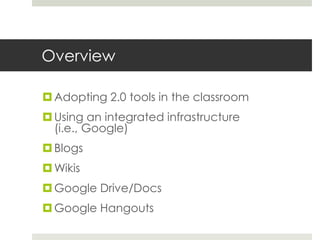 Learner centered technologies | PPTX