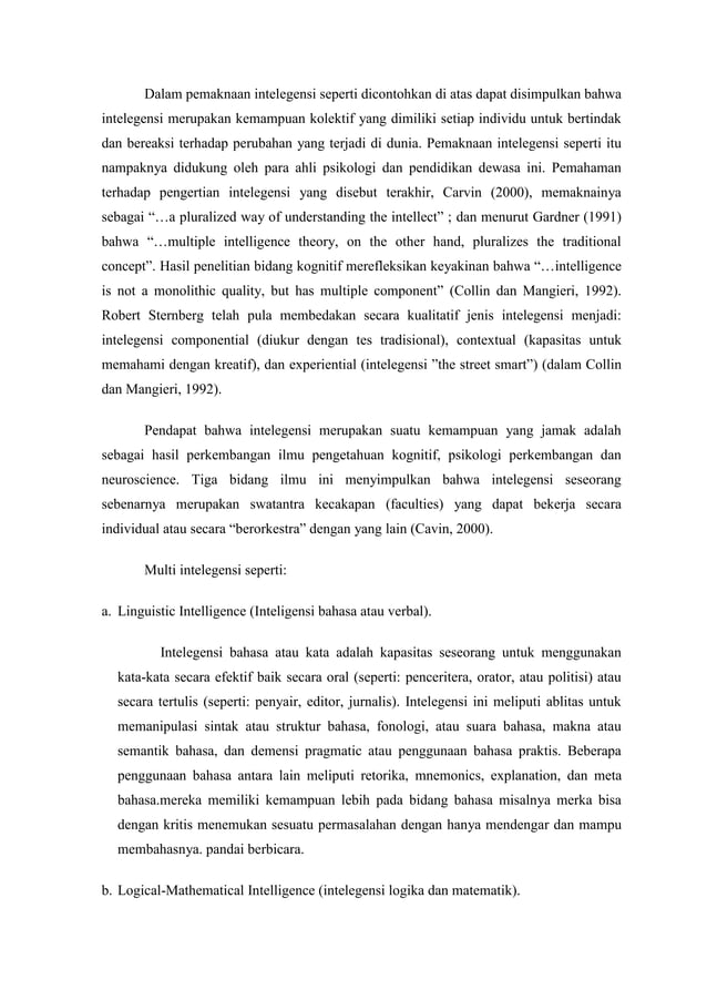 Learner differences | DOCX