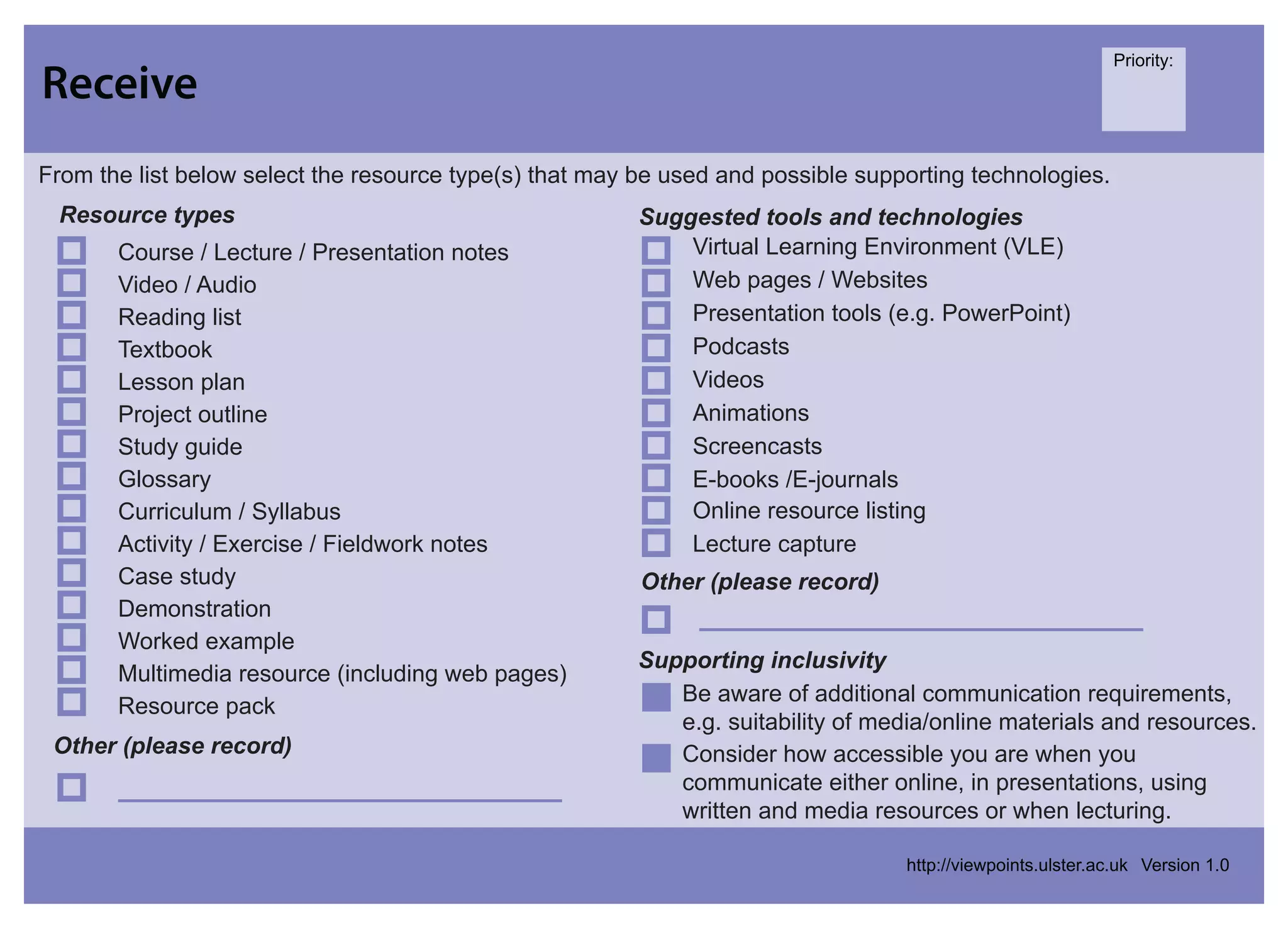 Learner Engagement printable cards | PDF