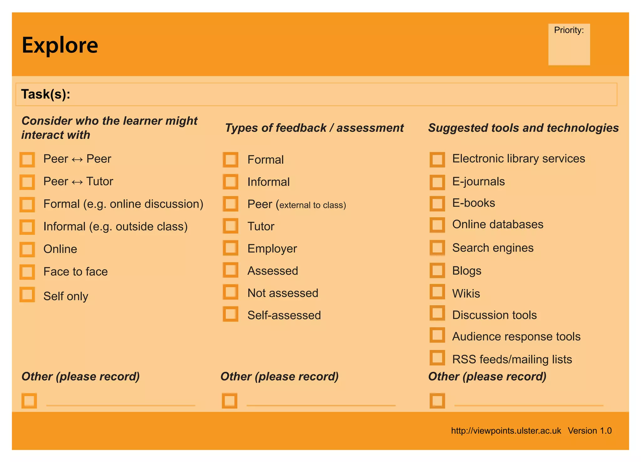Learner Engagement printable cards | PDF