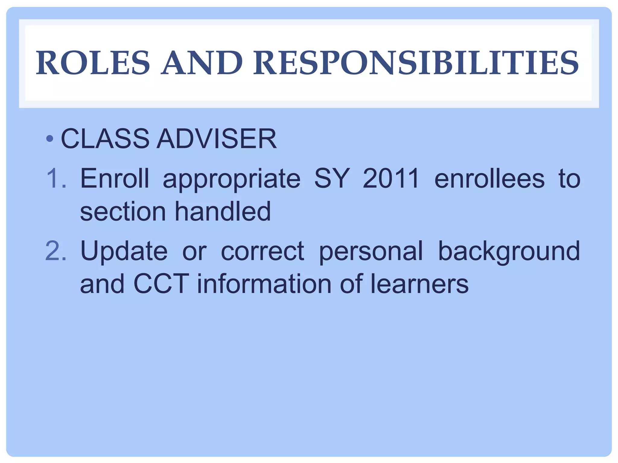 Learner information system | PPTX