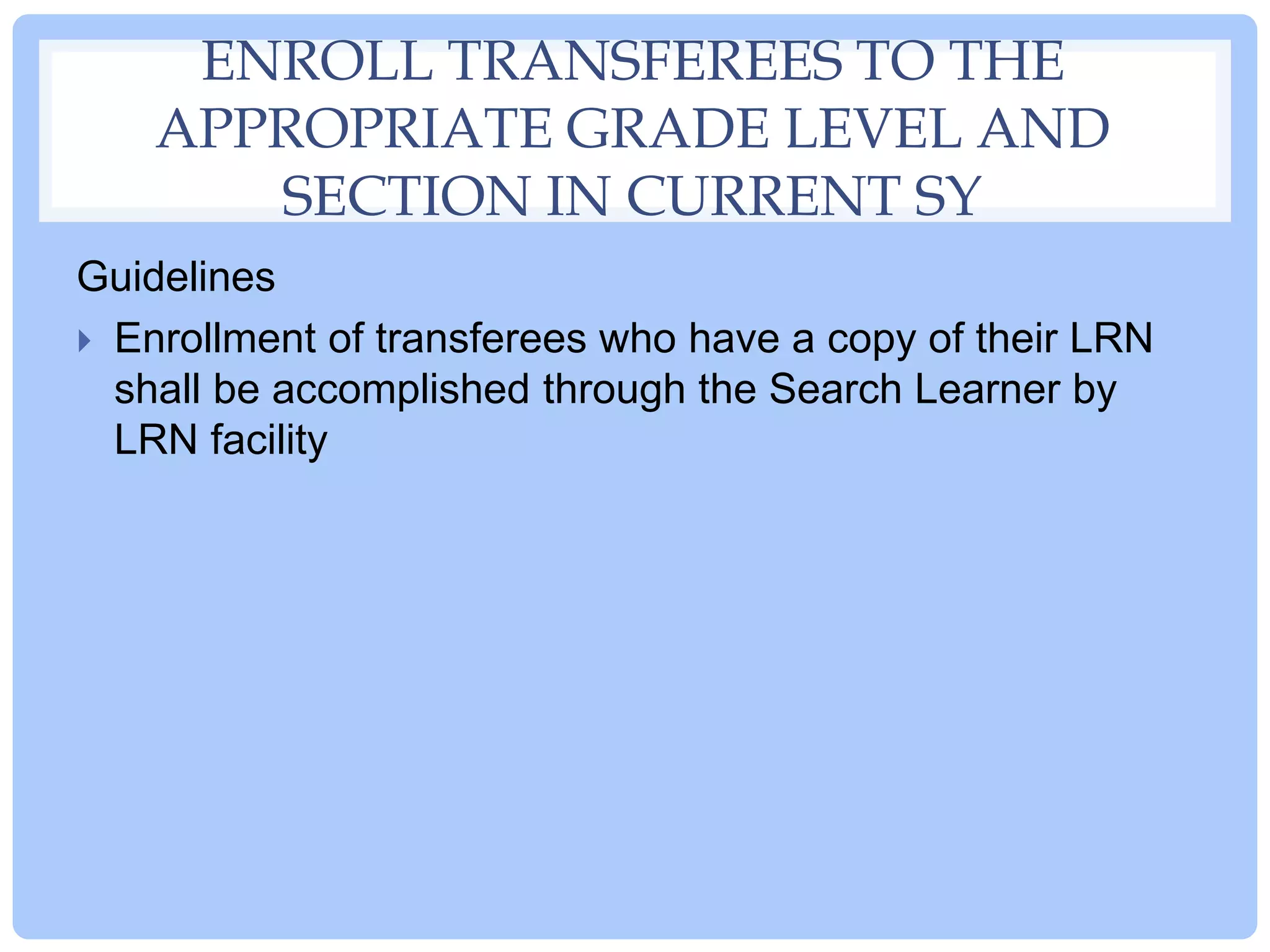 Learner information system | PPTX