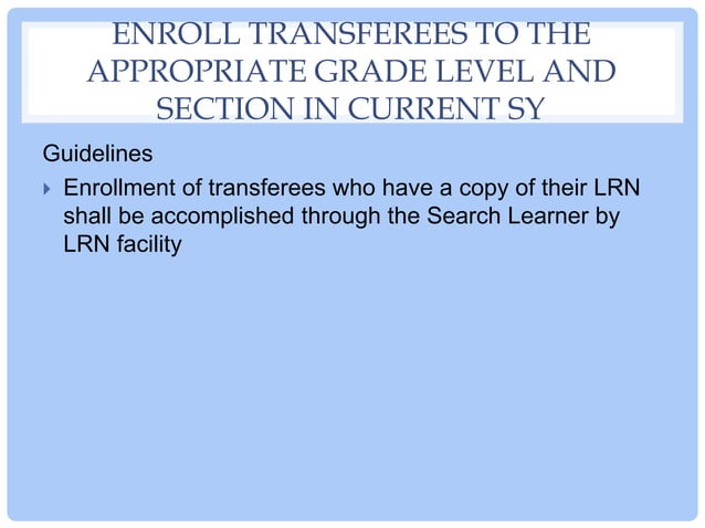 Learner information system | PPTX