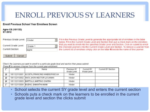 Learner information system | PPTX