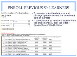 Learner information system | PPTX