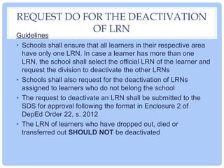 Learner information system | PPTX