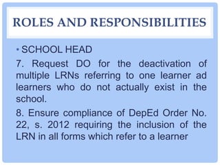 Learner information system | PPTX