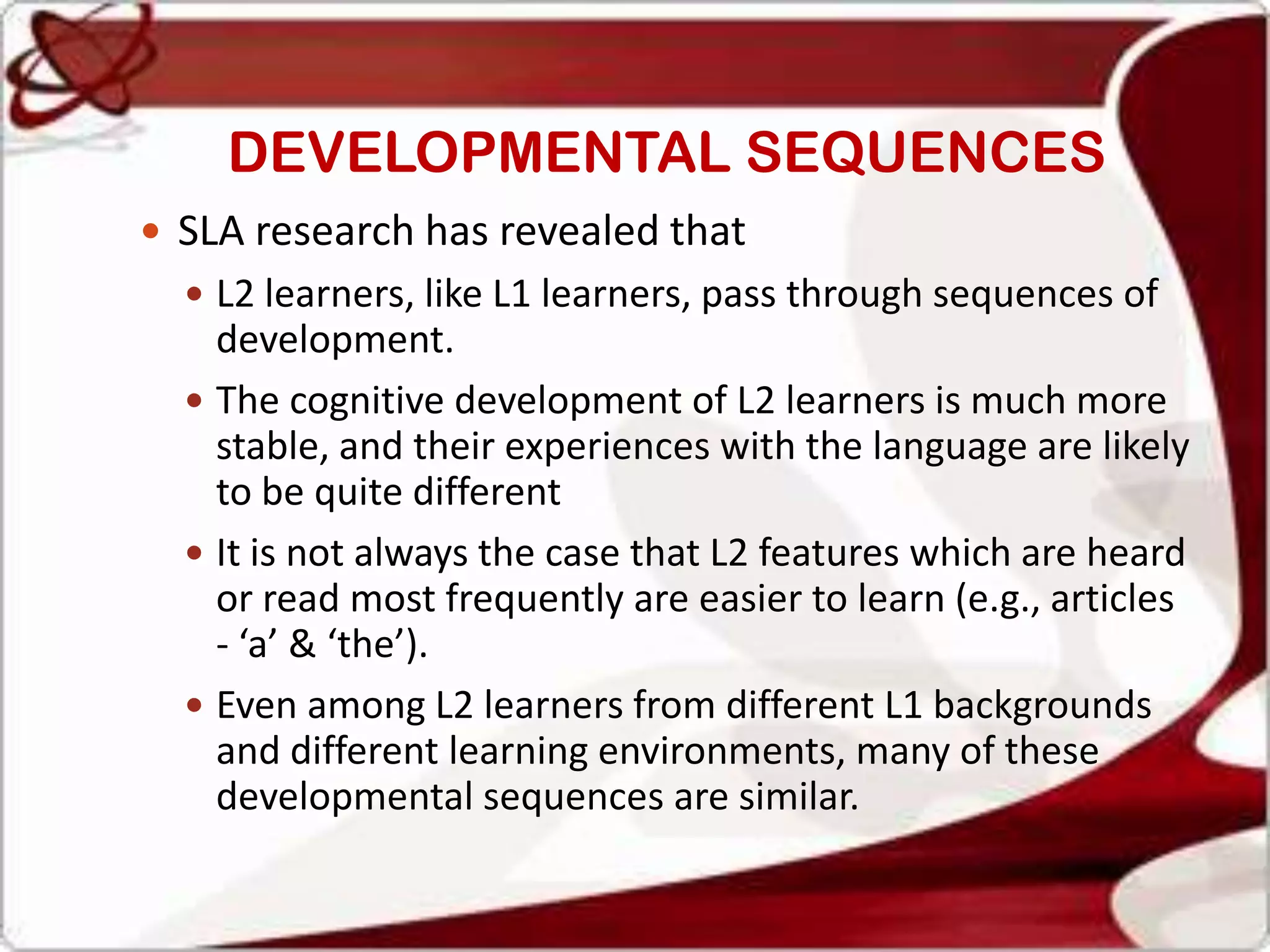 Learner language | PPTX