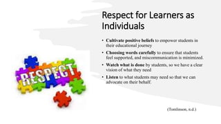 Learner Rights and Teacher Responsibilities | PPTX | Special Needs Kids ...