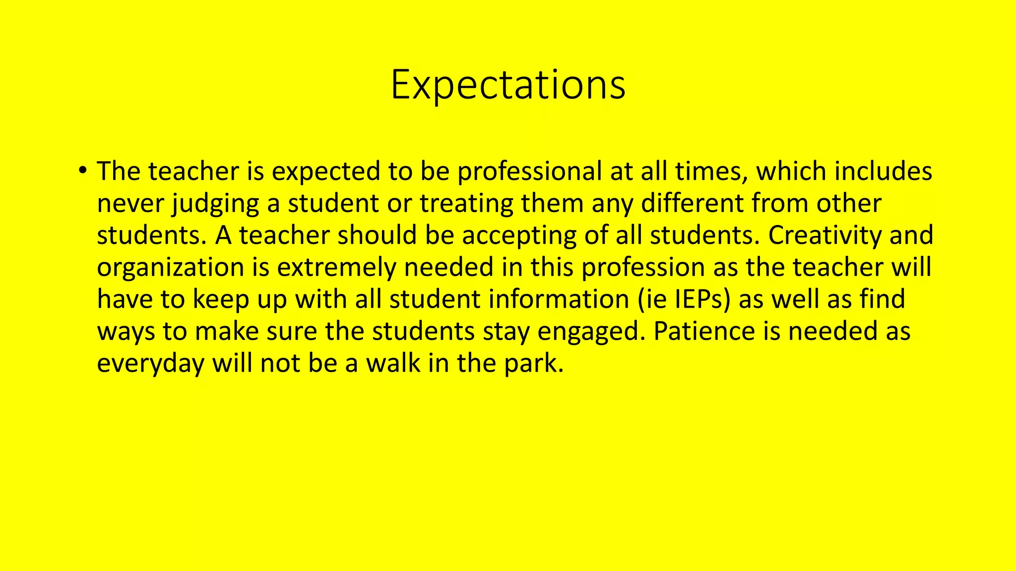 Learner rights and teacher responsibilities | PPT