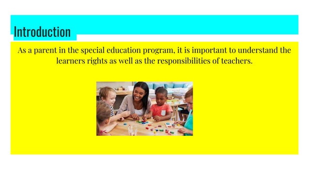 Learner rights and teacher responsibilities presentation | PPTX