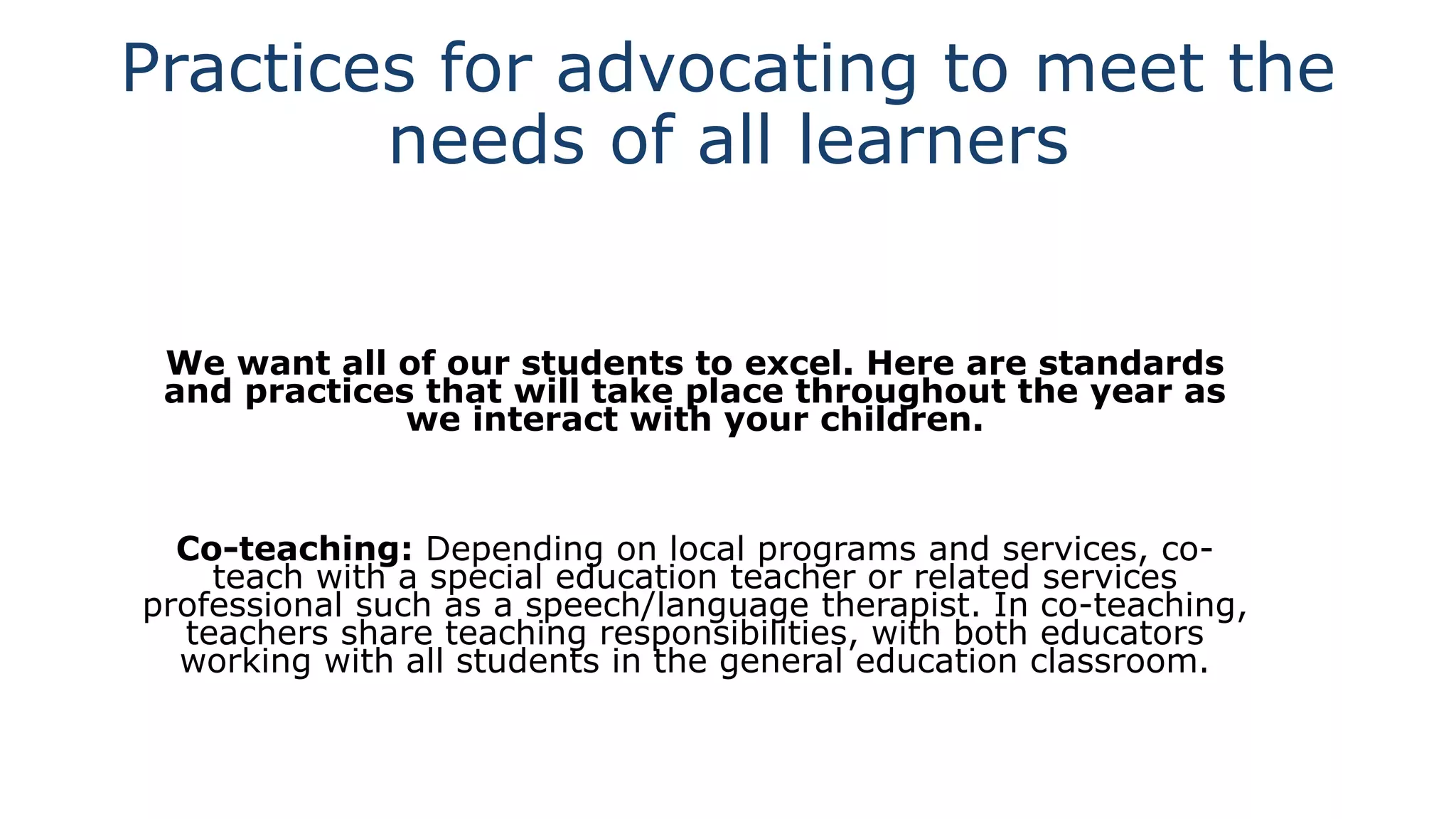 Learner rights and teacher responsibilities presentation | PPTX
