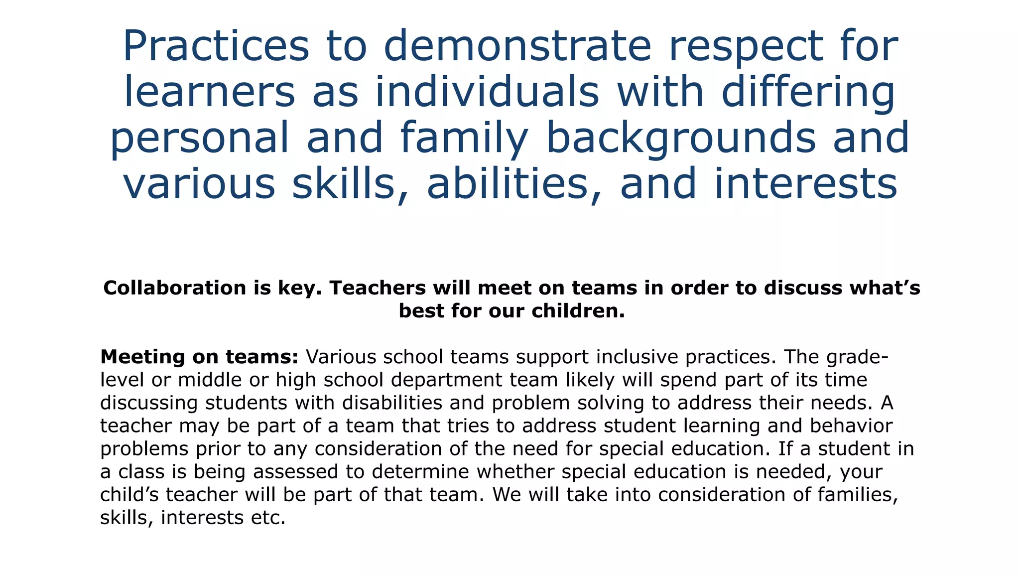 Learner rights and teacher responsibilities presentation | PPTX