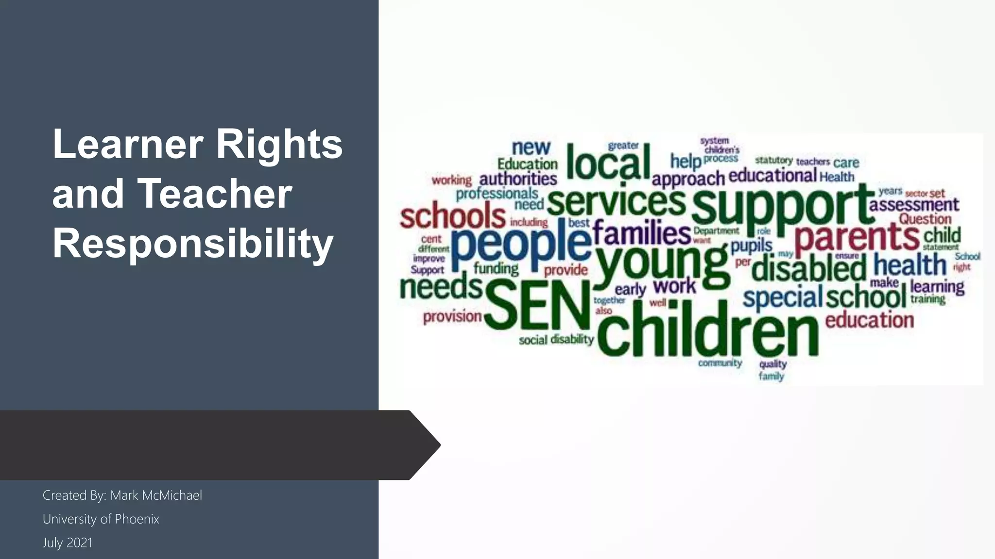 Learner rights and teacher responsibility | PPTX