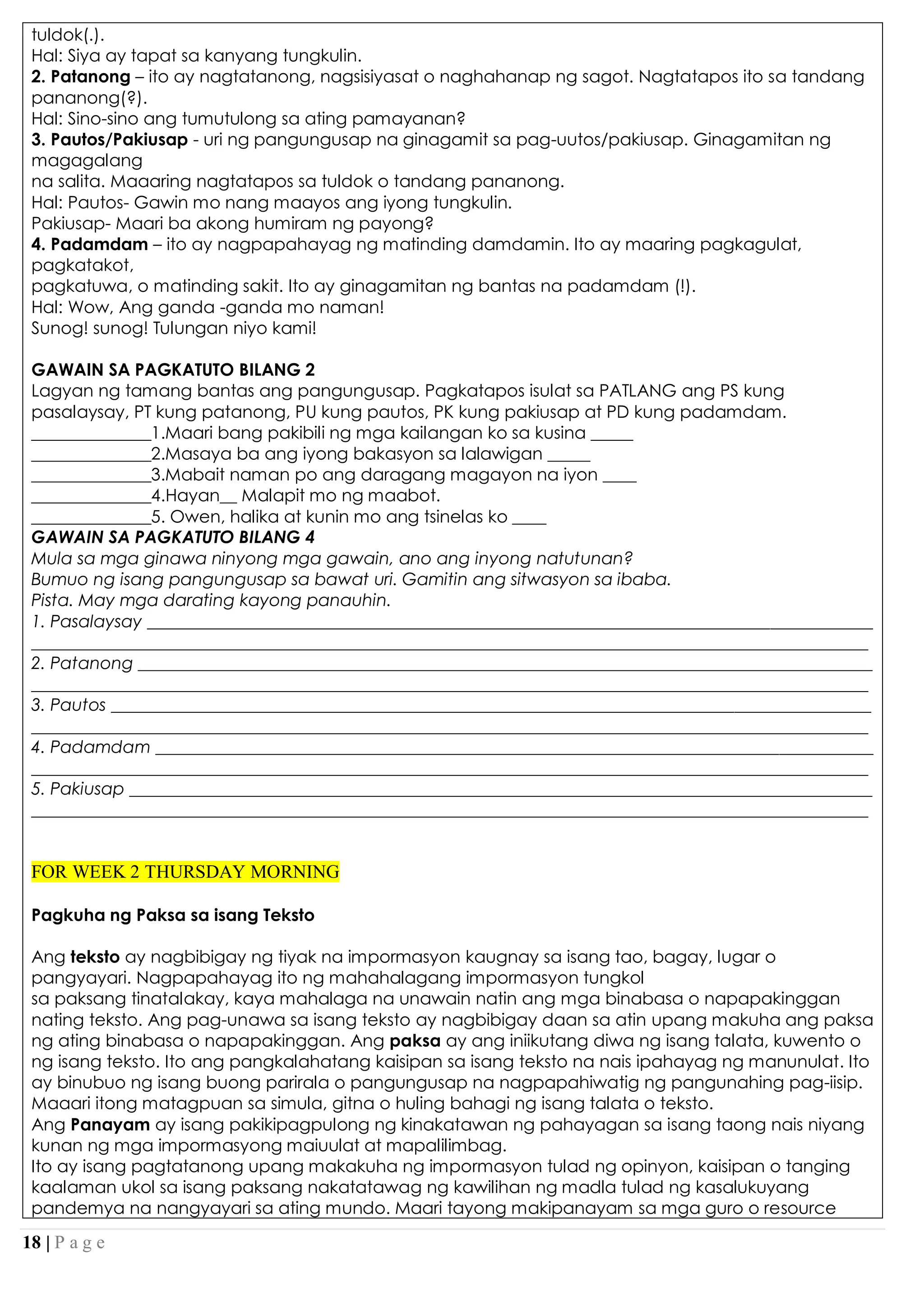 LEARNERS ACTIVITY SHEET QUARTER 4_ENG SCIE MATH FILIPINO_1ST RELEASE ...