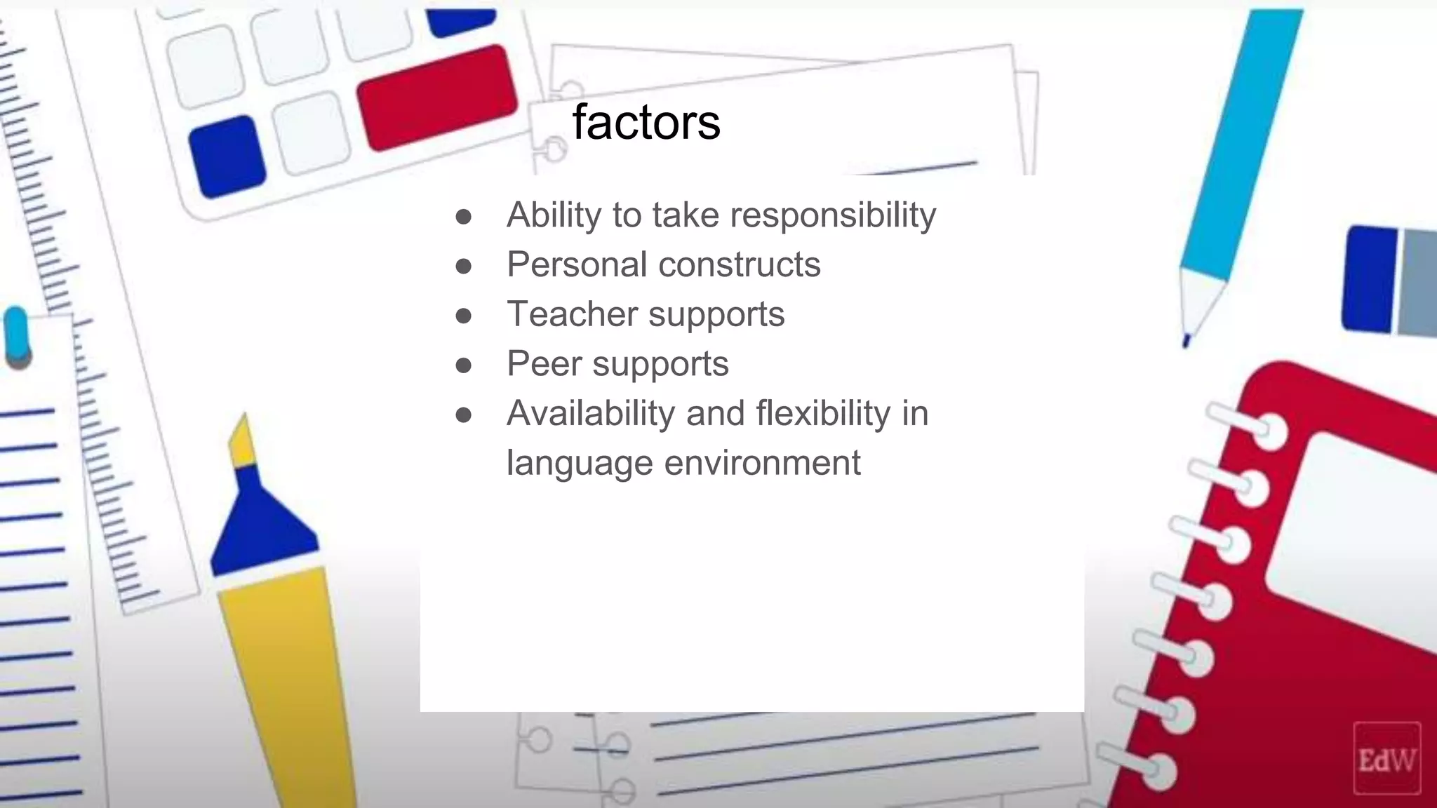 Learner’s autonomy in class, schools, and outside the world | PPT