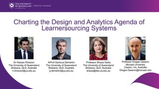 Charting the Design and Analytics Agenda of Learnersourcing Systems | PPT