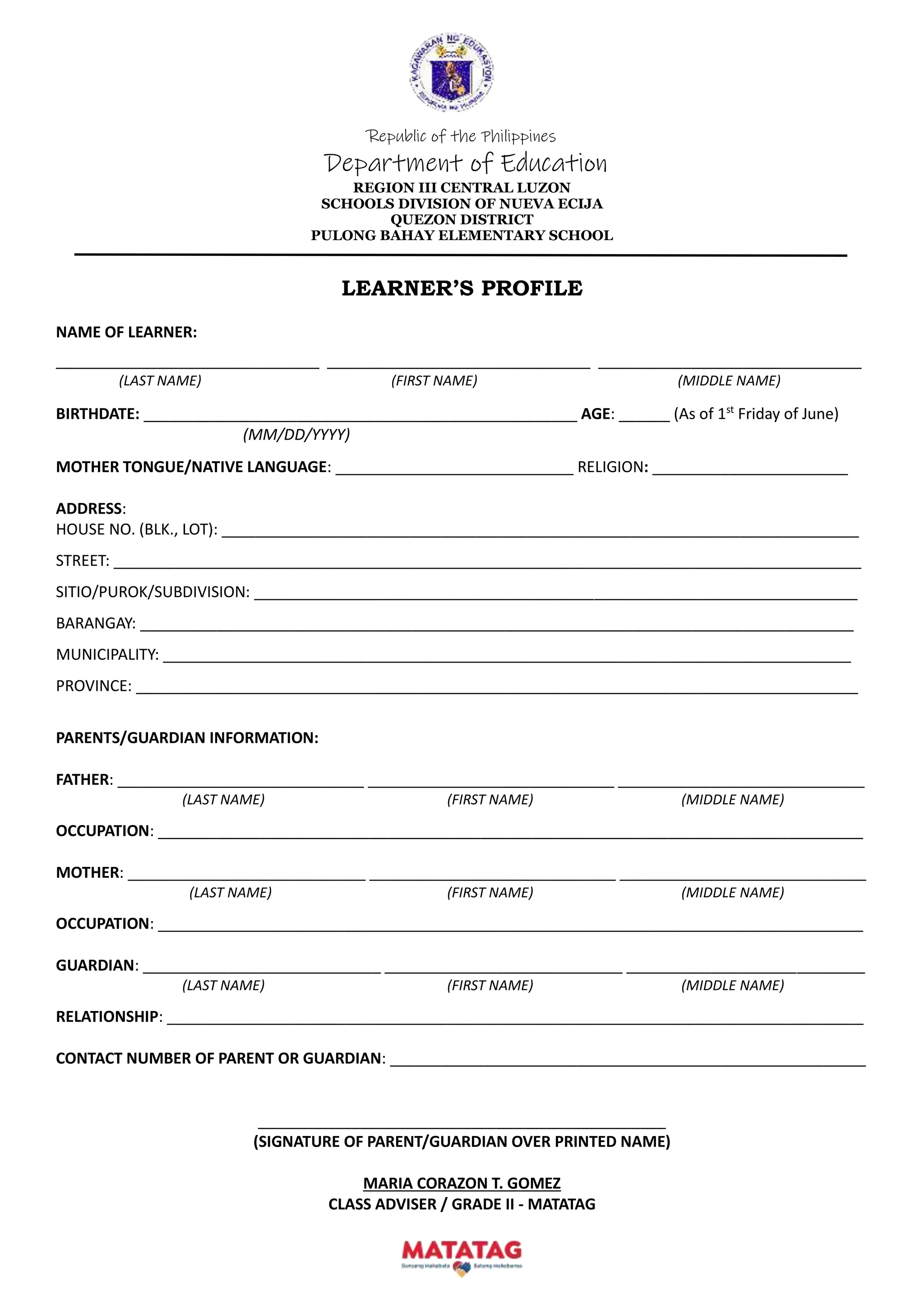 LEARNERS PROFILES LEARNERS PROFILE SCHOL | DOCX