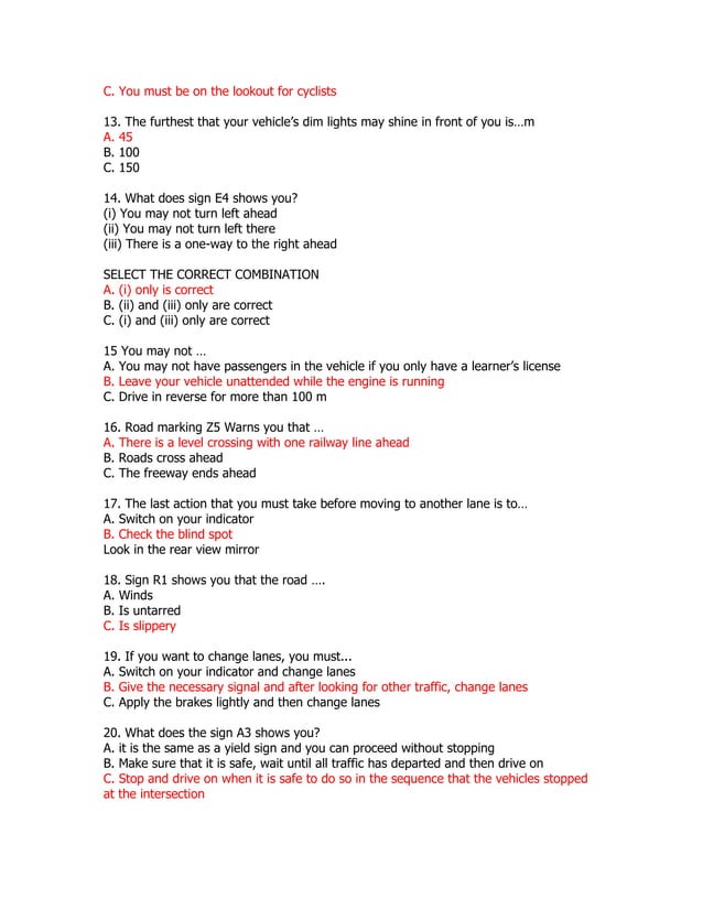 Learners test a | PDF
