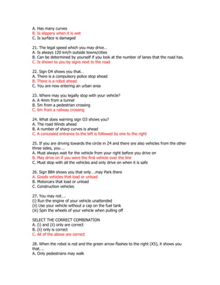Learners test b | DOC