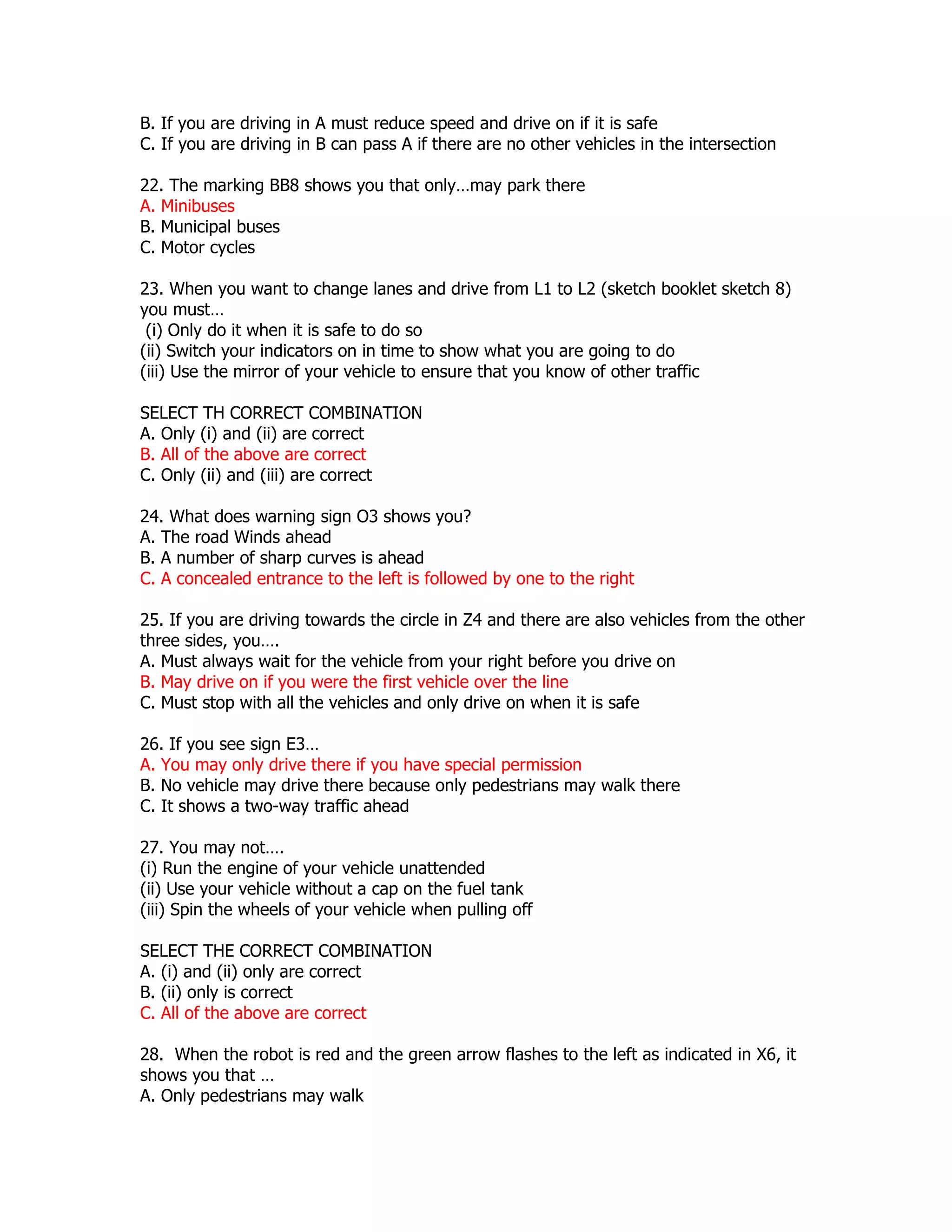 Learners test c | DOC