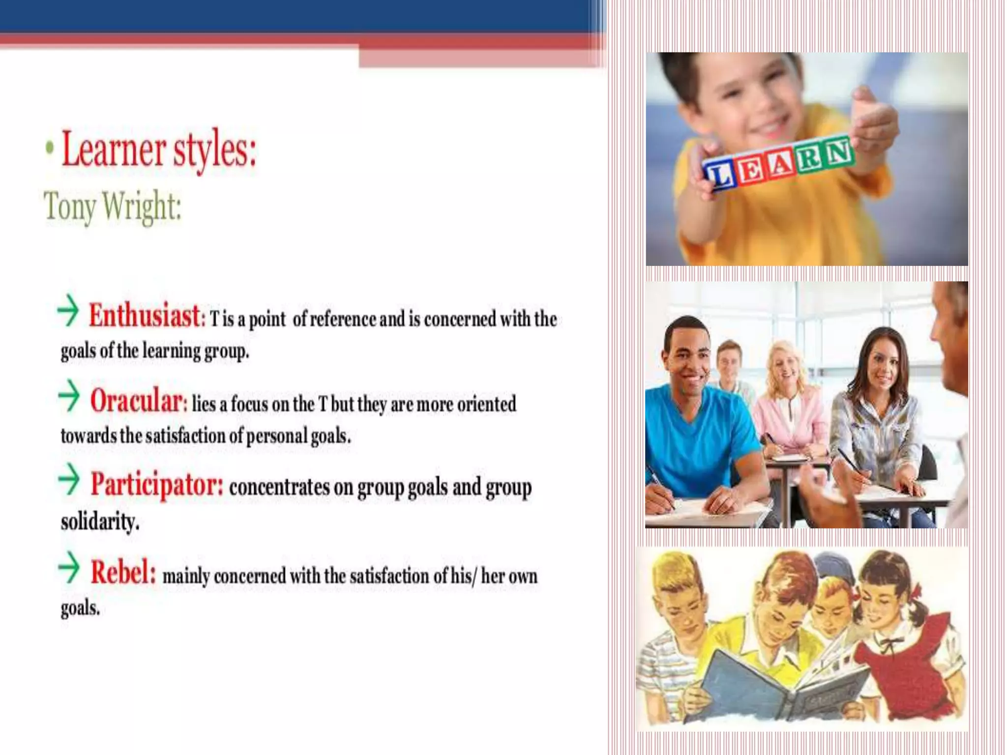 Learner styles and strategies | PPTX