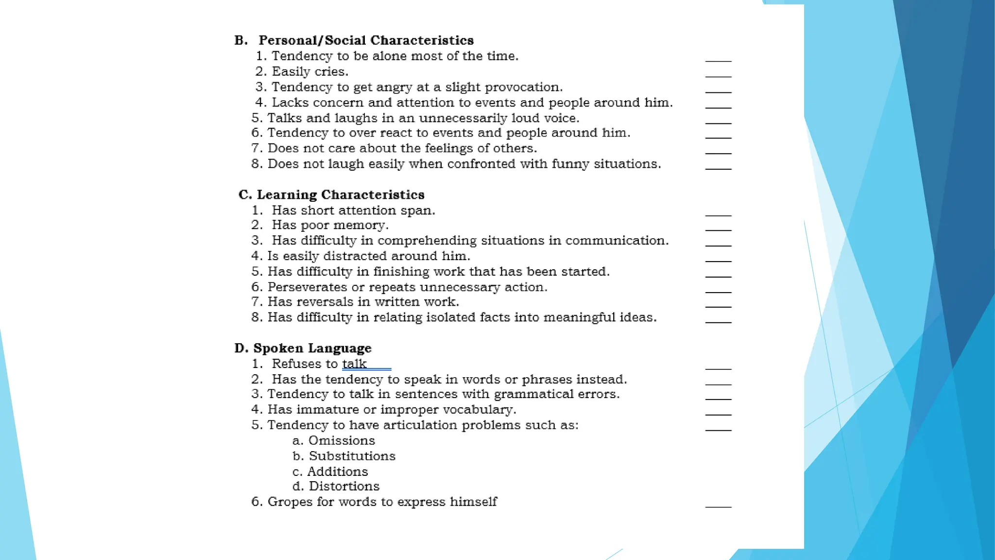LEARNERS WITH DIFFICULTY IN REMEMBERING AND CONCENTRATING.pptx